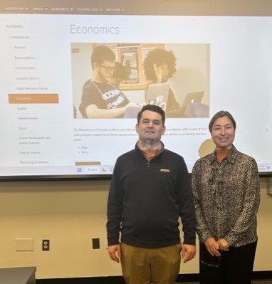 Stamford Economics Alum Visits Economics Classes | Department of ...